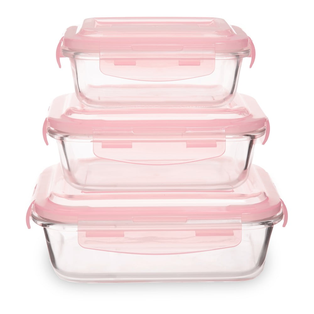 Staklene posude za namirnice u setu 3 kom Freska – Premier Housewares ...